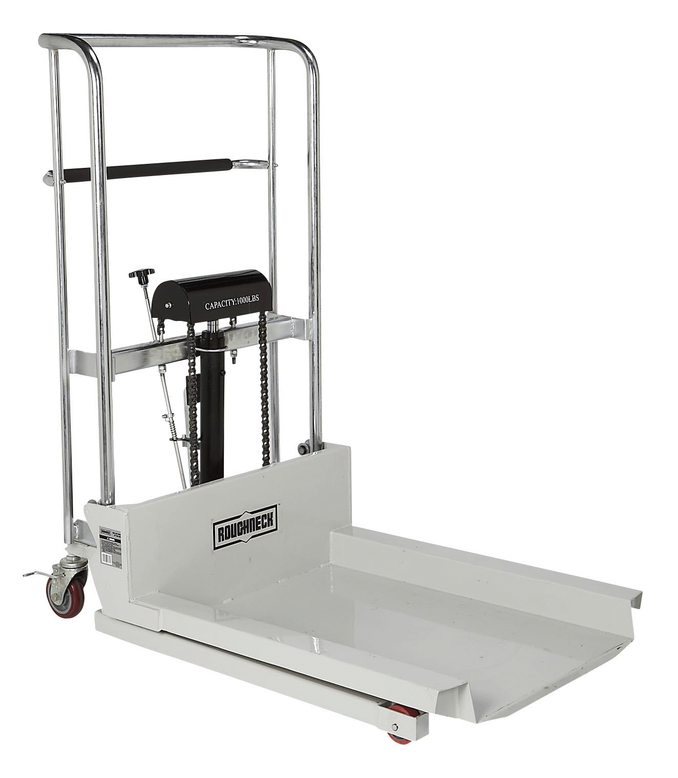 Hand Trucks R Us - Roughneck Ultra Low-Profile Lift Table Cart 1,000-Lb ...